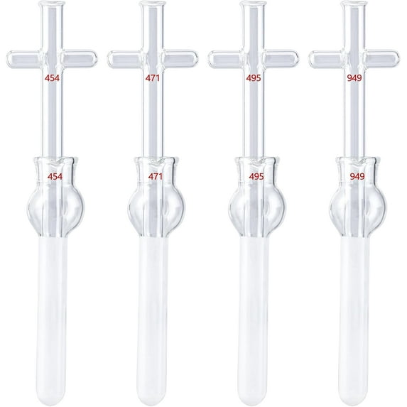 4E's USA Tissue Grinder 4 Sets - 20mL Glass Dounce Homogenizer Tissue ...