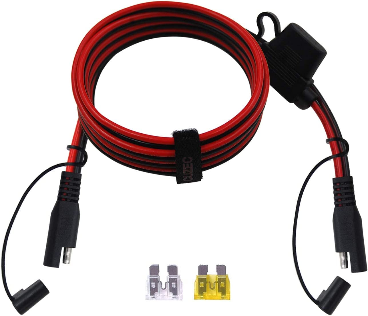 4FT/1.2m 14AWG SAE to SAE Extension Cable Quick Disconnect Wire Harness SAE Connector/SAE TO SAE ...