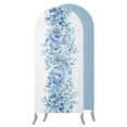 4FT Arch Backdrop Covers, Blue Eucalyptus Leaves Wedding Arch Cover ...