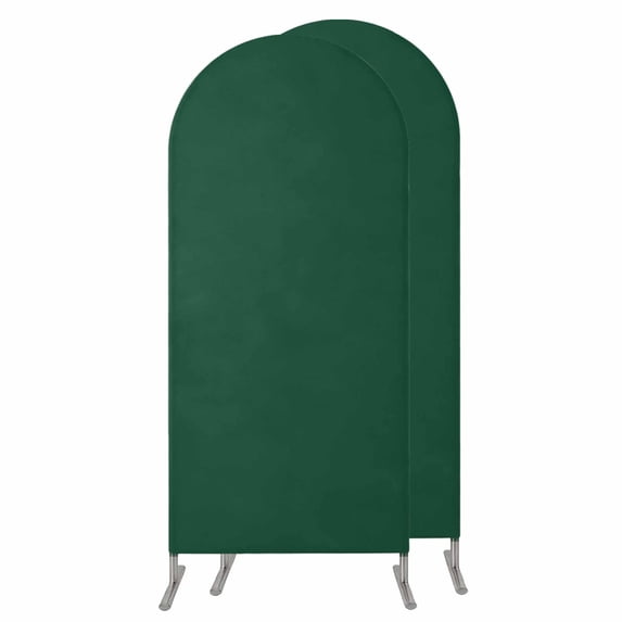 4FT Arch Backdrop Covers, Pure Olive Green Wedding Arch Cover Stretchy ...