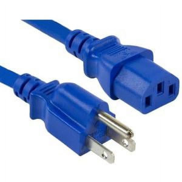 4FT BLUE 5-15P TO C13 POWER CORD: Computer Accessories - Walmart.com