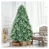 4FT Blue-Green Tint Christmas Tree with 592 PE+PVC Tips – Full-Bodied ...