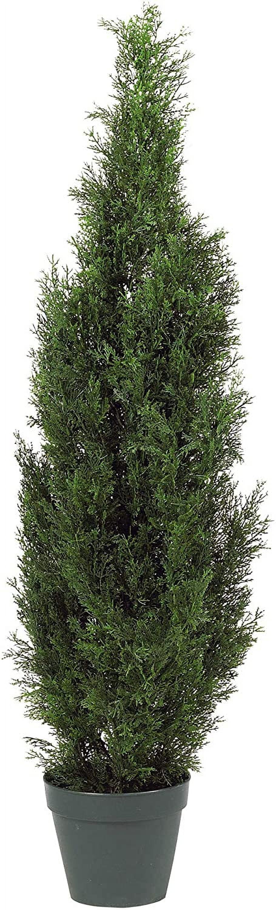 4FT Faux Cedar Tree, Outdoor Front Porch Décor, Faux Cedar Tree Pine ...