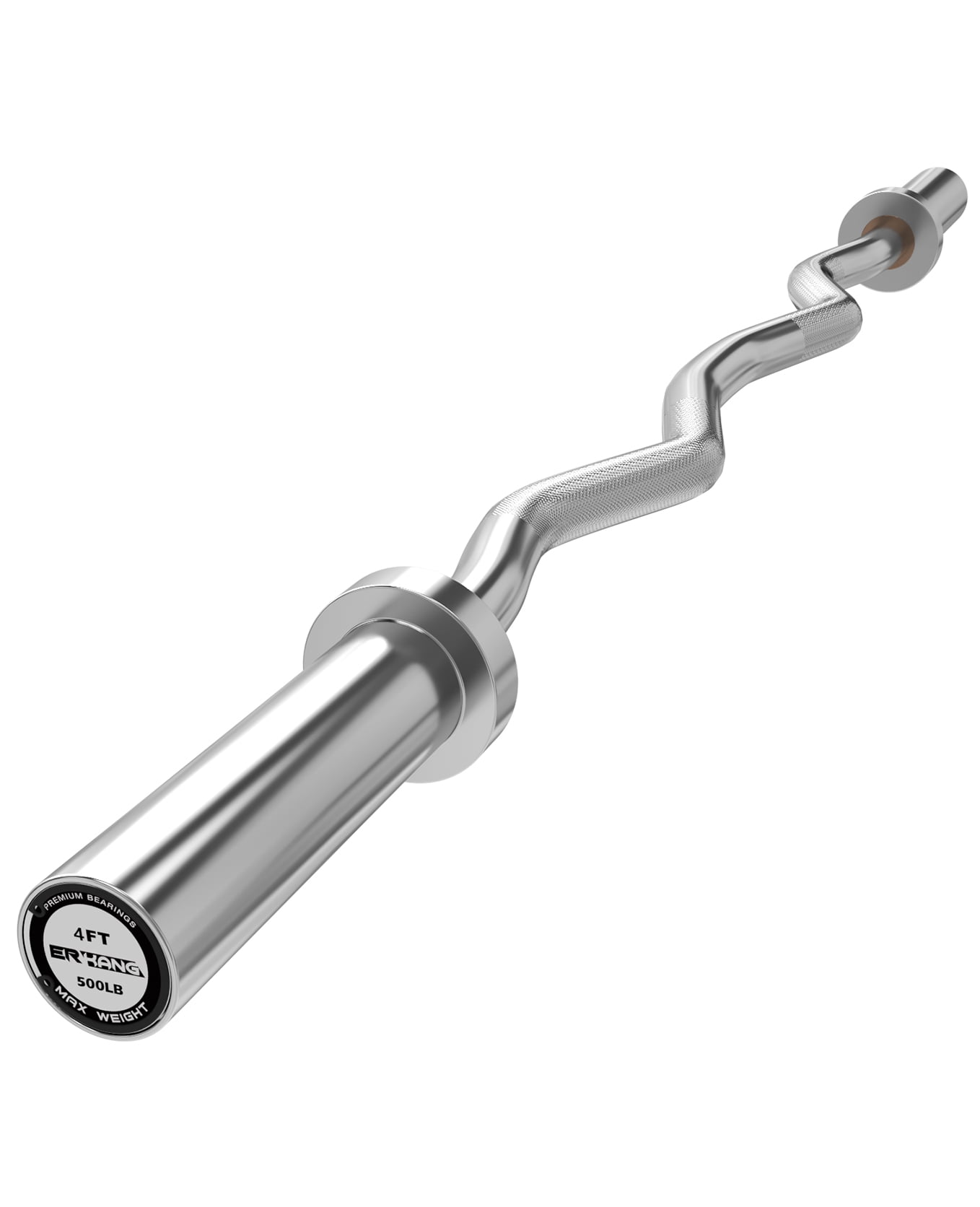 4FT Heavy-Duty Curl EZ Barbell, Ultimate Training Companion for Squats ...