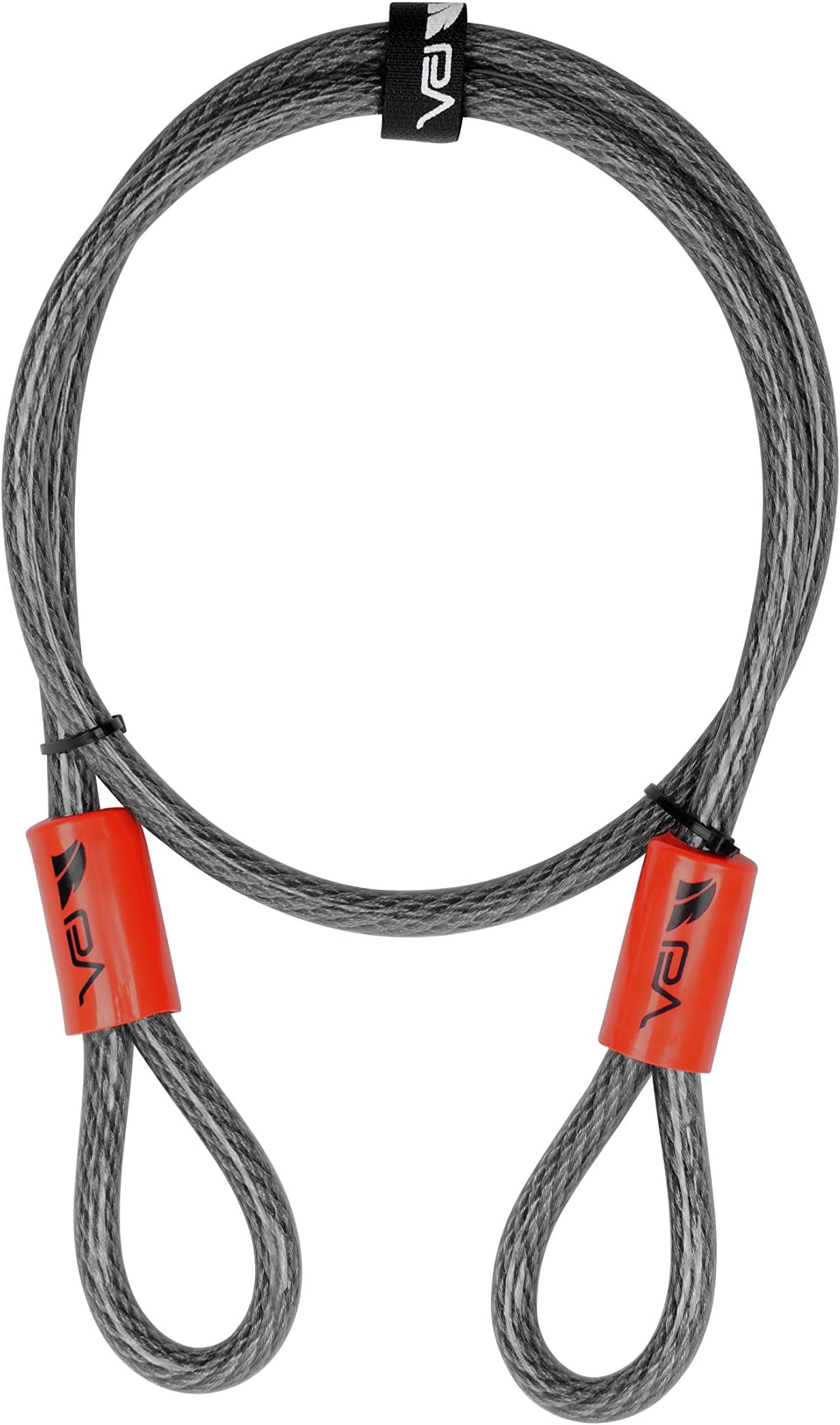 4FT Heavy-Duty Lock with Loops - Extra Thick 10mm (3/8") Braided , Cut ...