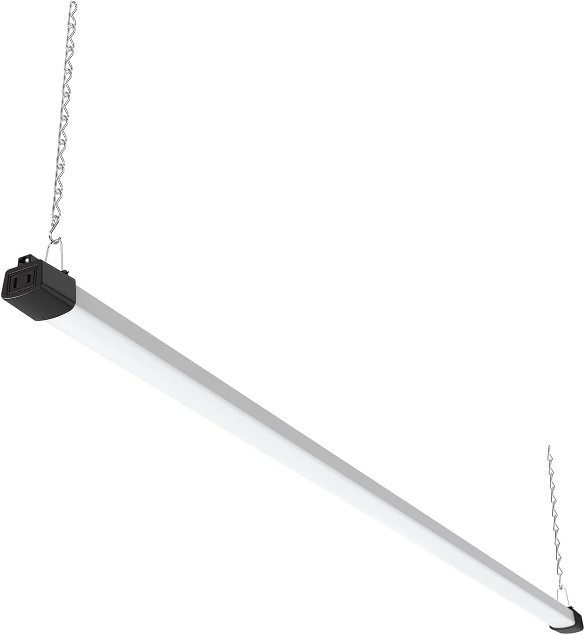 4FT LED Shop Light 40W Strip Work Compact Slim with Inline Switch ...