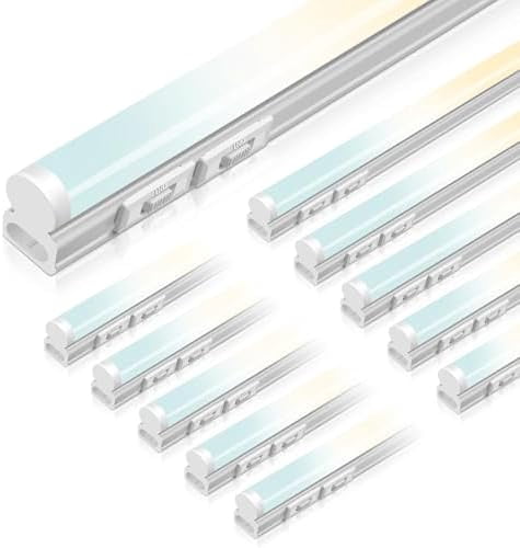 4FT LED Shop Lights with 3CCT Selectable for Garage Workshop,3000K ...