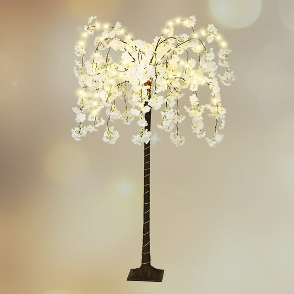 Lighted Cherry Blossom Trees for Home Decor and Celebrations