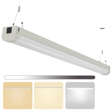 "Koda Bright 46"" LED Linkable Indoor Workshop Light with Motion Sensor ...