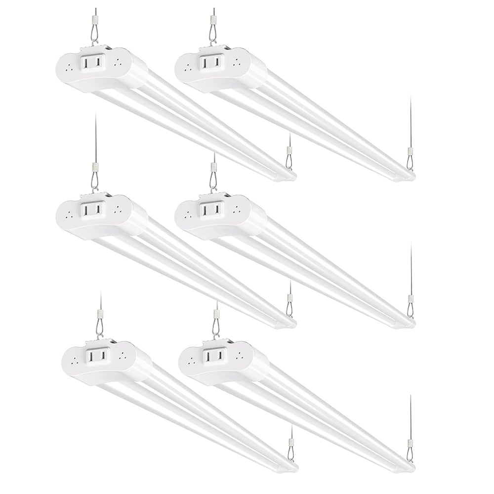 4FT Linkable LED Shop Light, Utility Shop Light Fixture with Power Cord ...