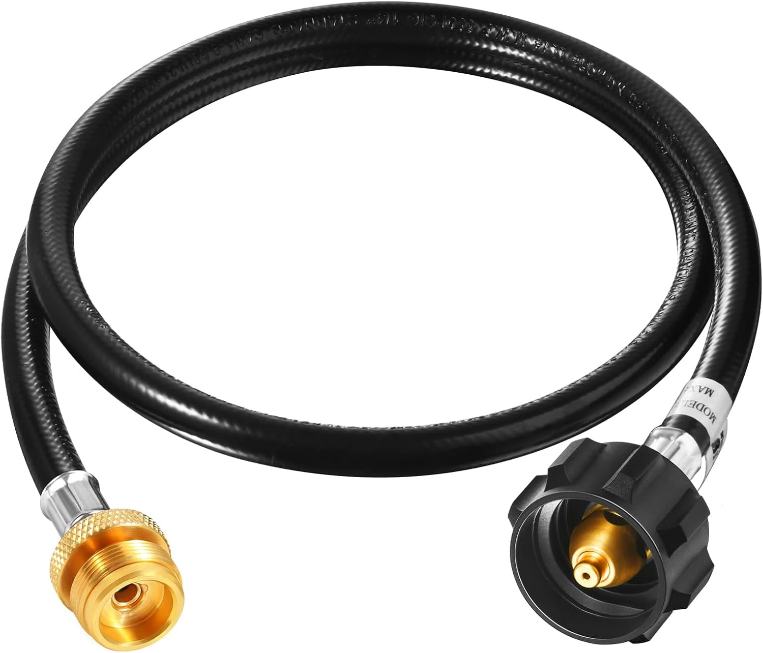 4FT Propane Hose Adapter, 1lb to 20lb Propane Tank Converter Hose for ...