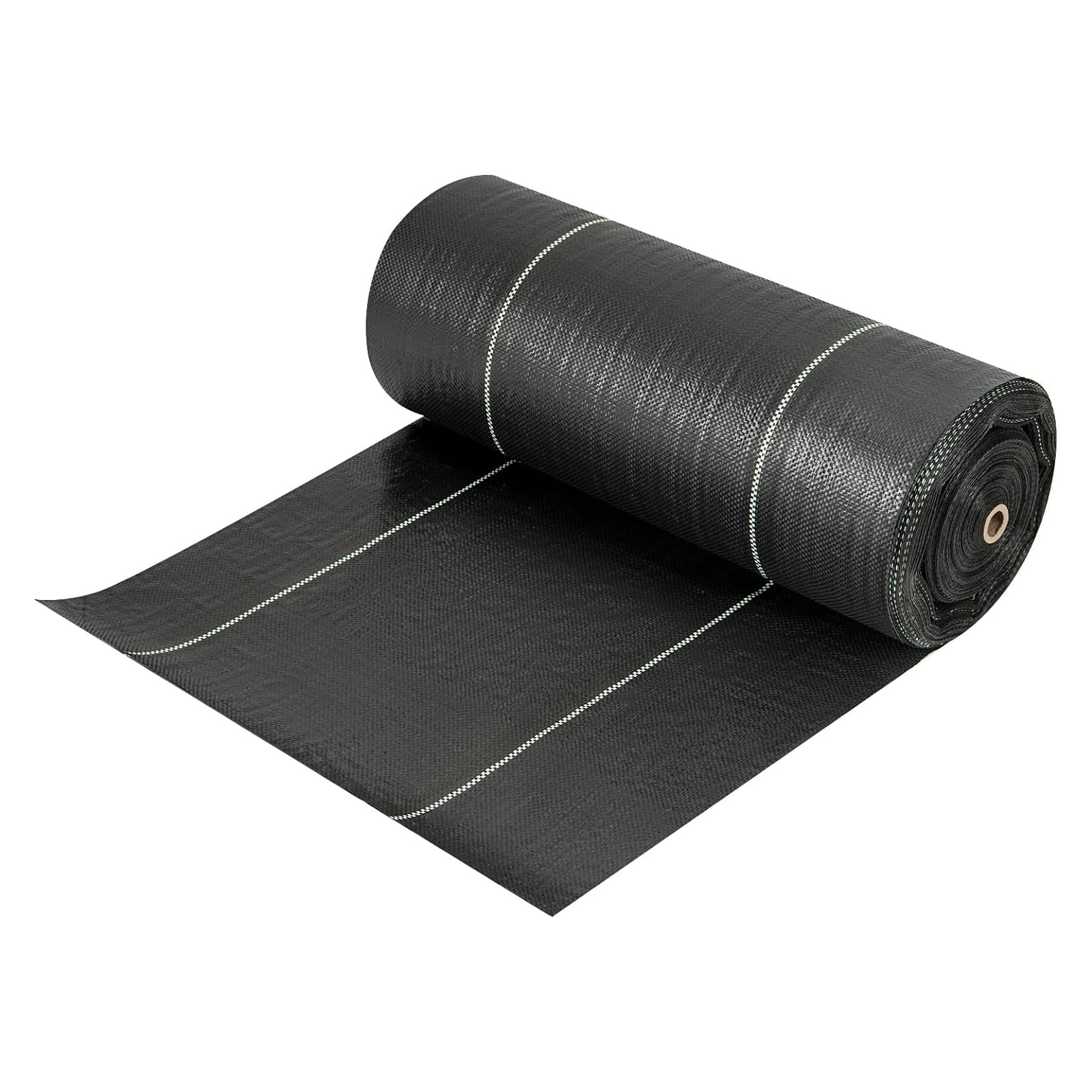 4FT x 250FT Weed Barrier Fabric, 4.6oz Landscape Fabric Heavy Duty Weed ...