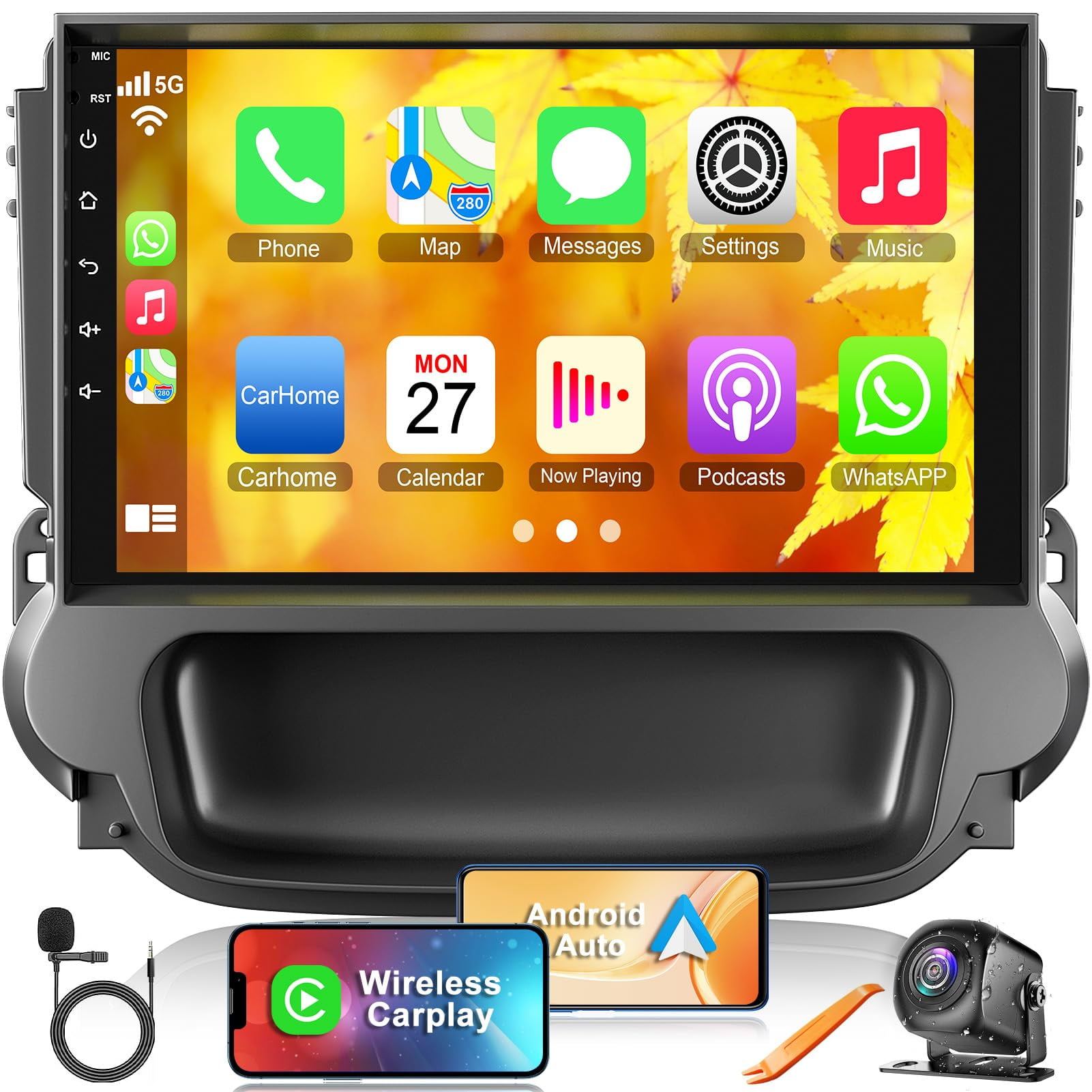 4G+64G Andorid 13 Car Radio for Chevrolet Chevy 2011 2012 2013 2014, 9 ...