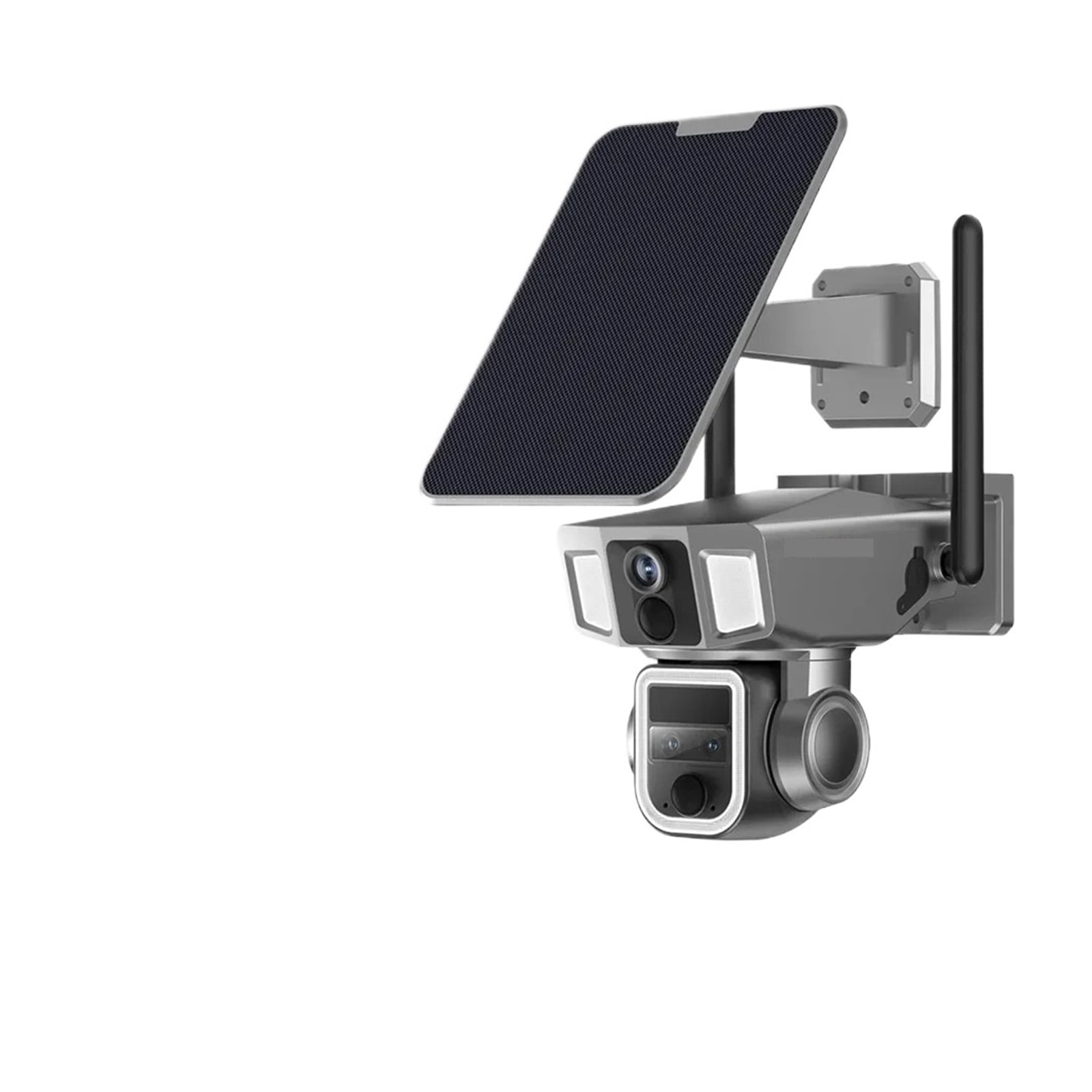 4G And Wifi In 1 Solar Security Camera Wireless Outdoor 6K Dual Screen ...