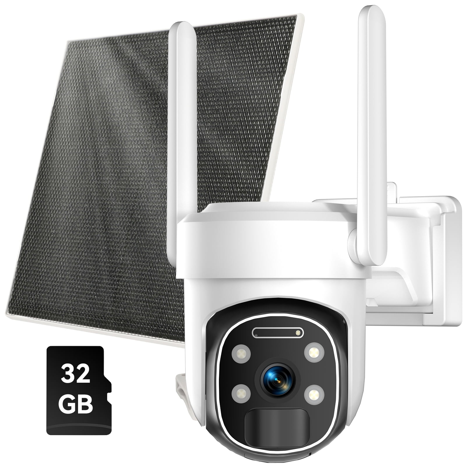 4G LTE Cellular Security Camera Outdoor with 32G TF card, 2K No WiFi ...