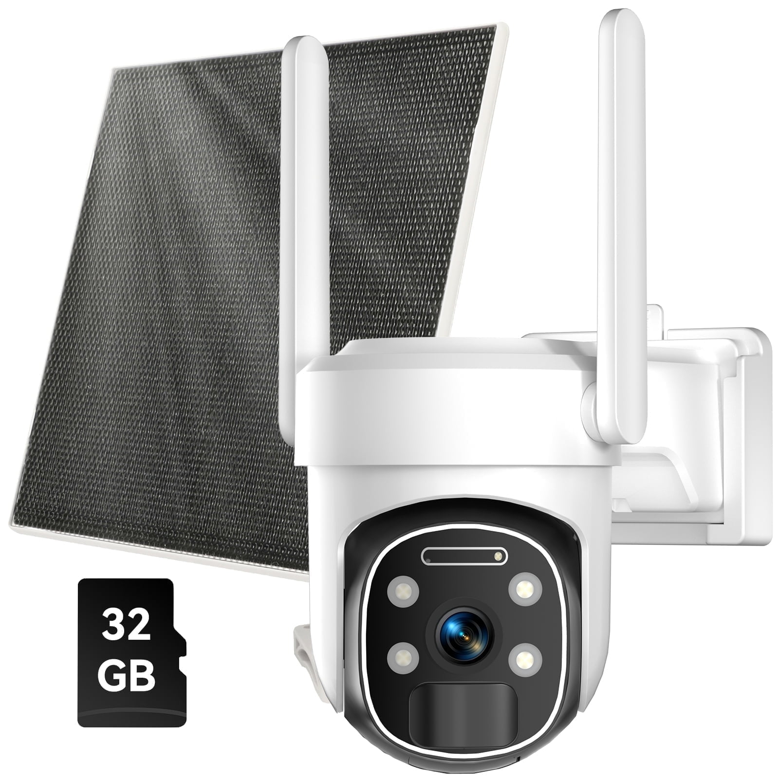 4G LTE Cellular Security Camera Outdoor with 32G TF card, 2K No WiFi ...