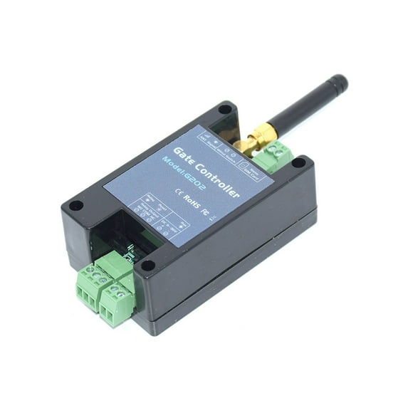 4G Gate Opener SMS Remote Control Single Relay Switch For Sliding Swing ...