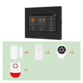 4G HD Wireless Home Burglar Security Alarm System Tuya Anti-Fingerprint ...
