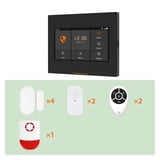 4G HD Wireless Home Burglar Security Alarm System Tuya Anti-Fingerprint ...