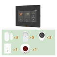 4G HD Wireless Home Burglar Security Alarm System Tuya Anti-Fingerprint ...