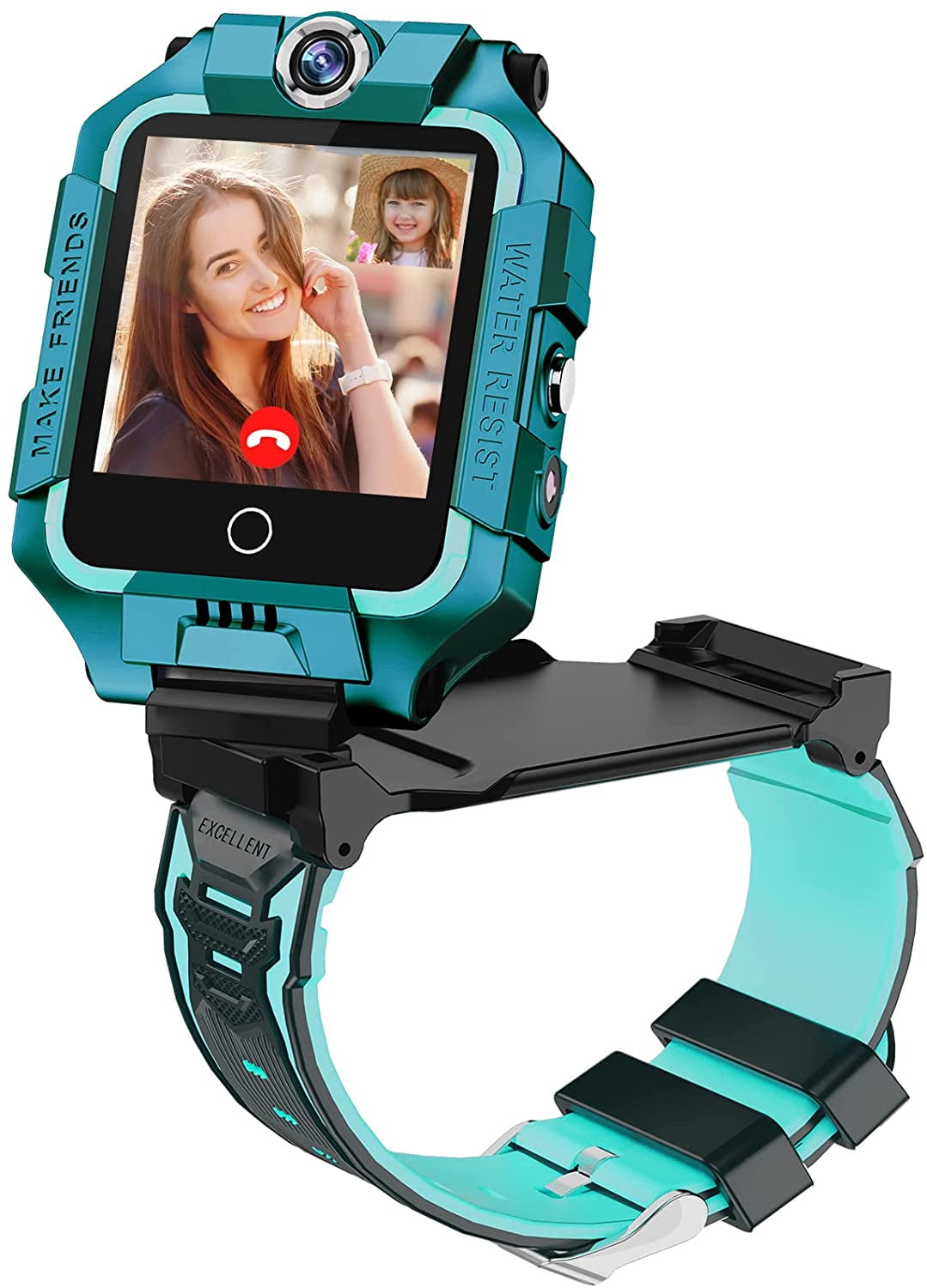 4G Kids Smart Watch, Waterproof, GPS Tracker, WiFi, SOS Camera, Ages 3 ...