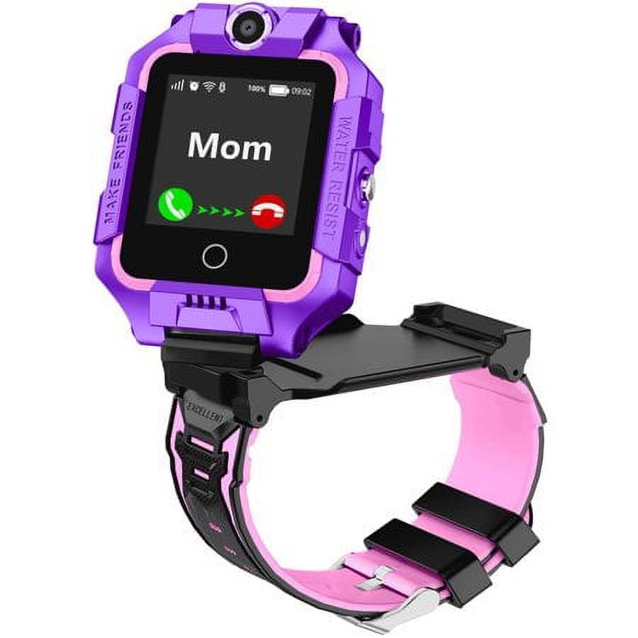 4G Kids Smart Watch for Boys Girls, Liftable Waterproof Safe Smartwatch ...