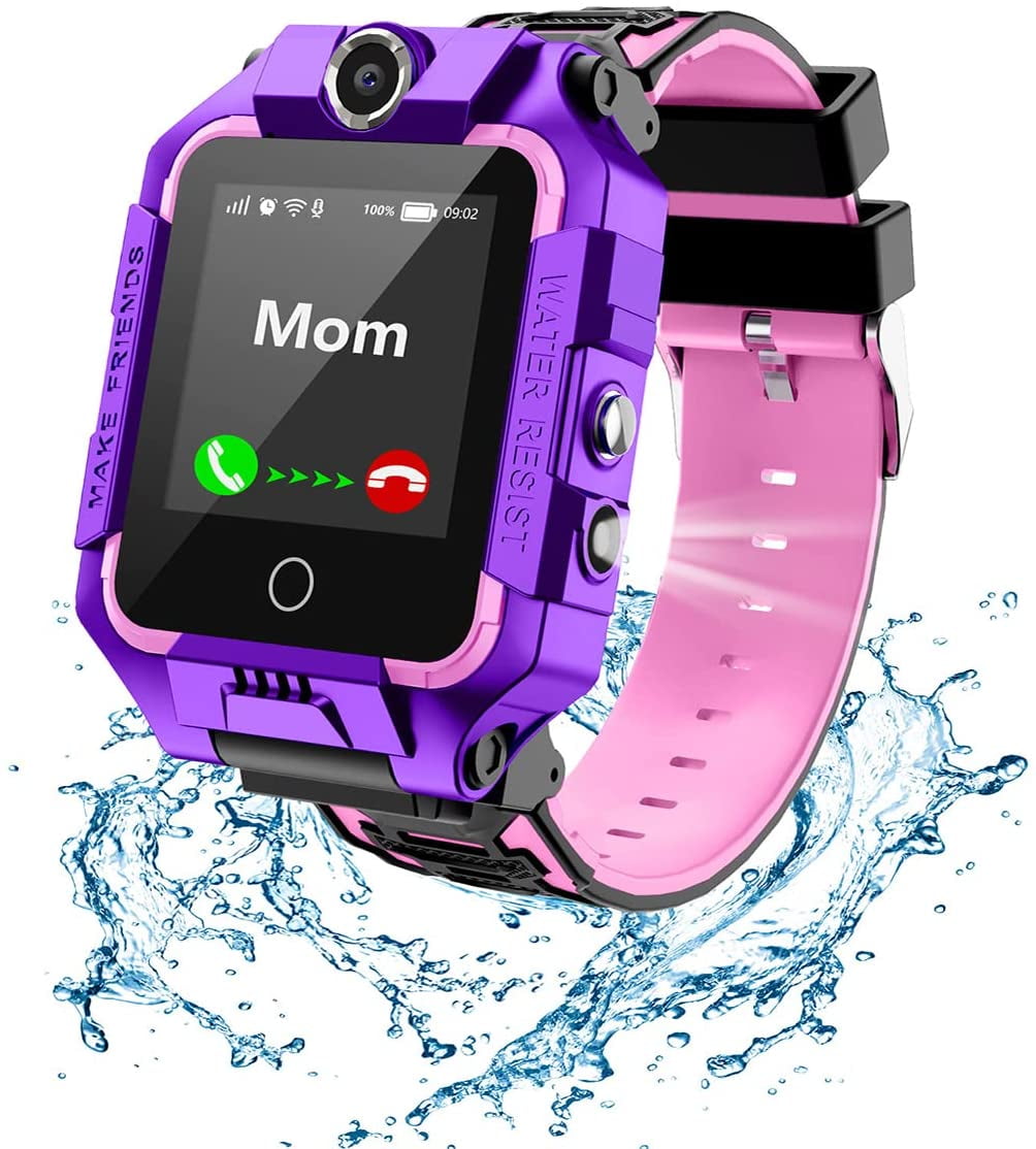 4G Kids Smart Watch for Boys Girls, SHANNA Waterproof GPS Smartwatch ...