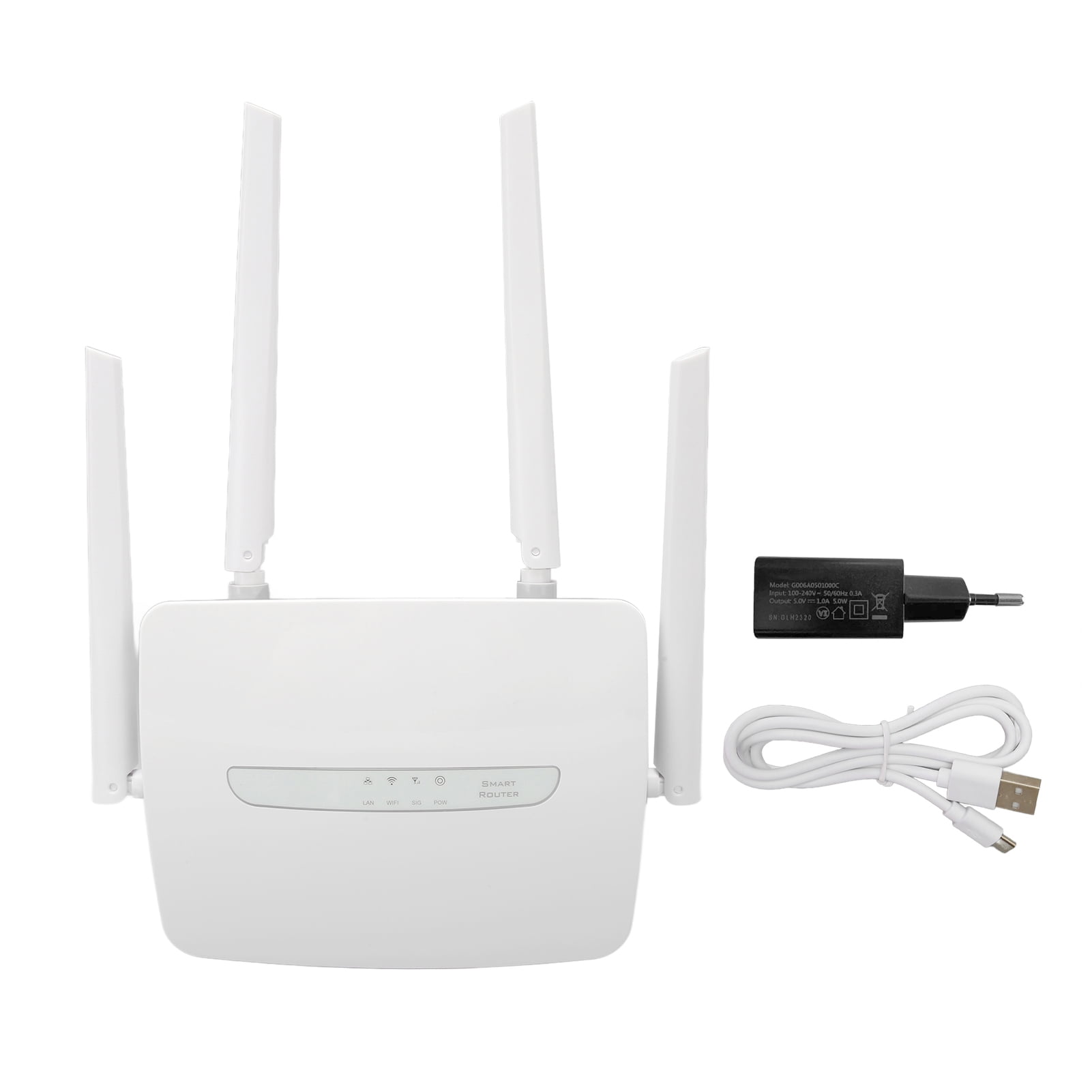 4G LTE CPE WiFi Router with SIM Card Slot External Antenna 150Mbps ...