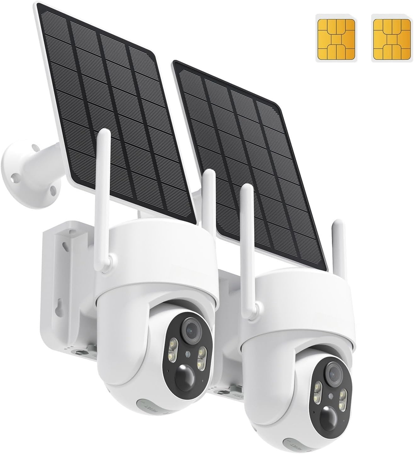 4G LTE Cellular Camera No Internet Needed, Solar No wifi Camera Outdoor ...