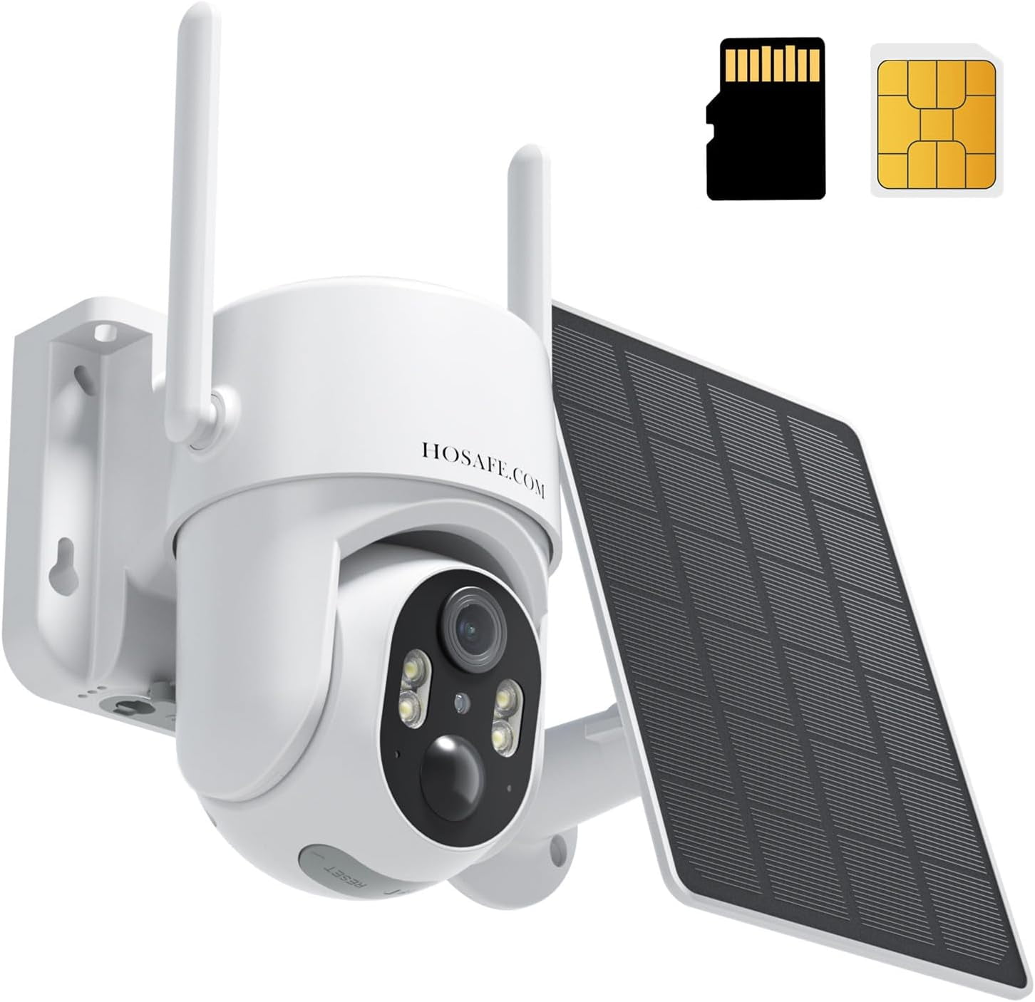 4G LTE Cellular Camera No Internet Needed, Solar No wifi Camera Outdoor ...