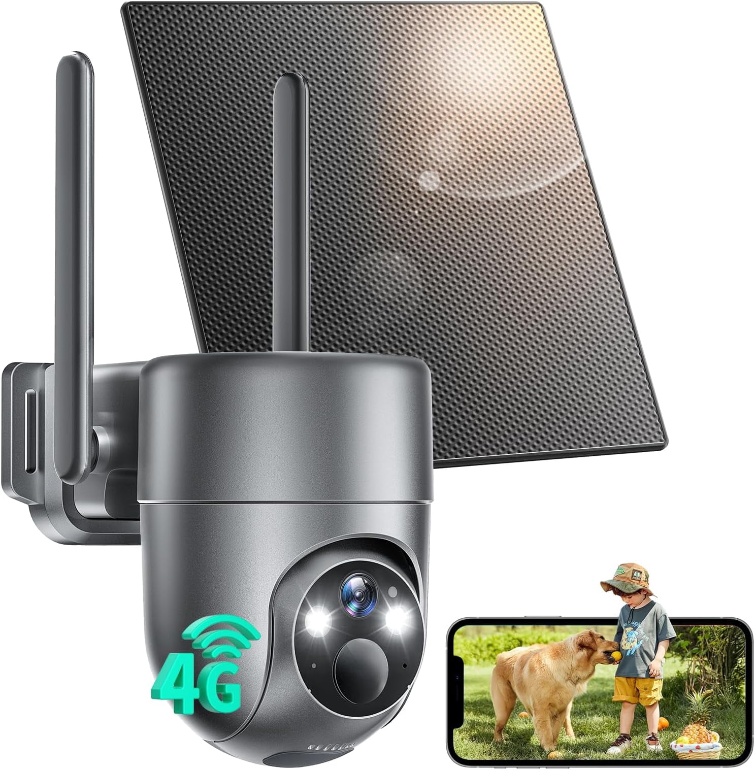 4G LTE Cellular Camera Outdoor , Camera No WiFi Need, Off Grid Cameras ...