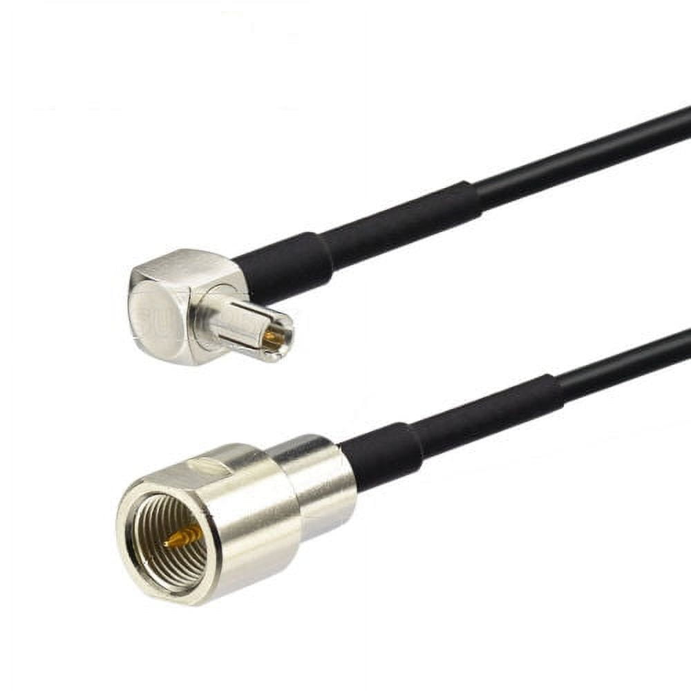 4G LTE Modem Antenna Extension Cable TS9 Male Right Angle to FME Male ...