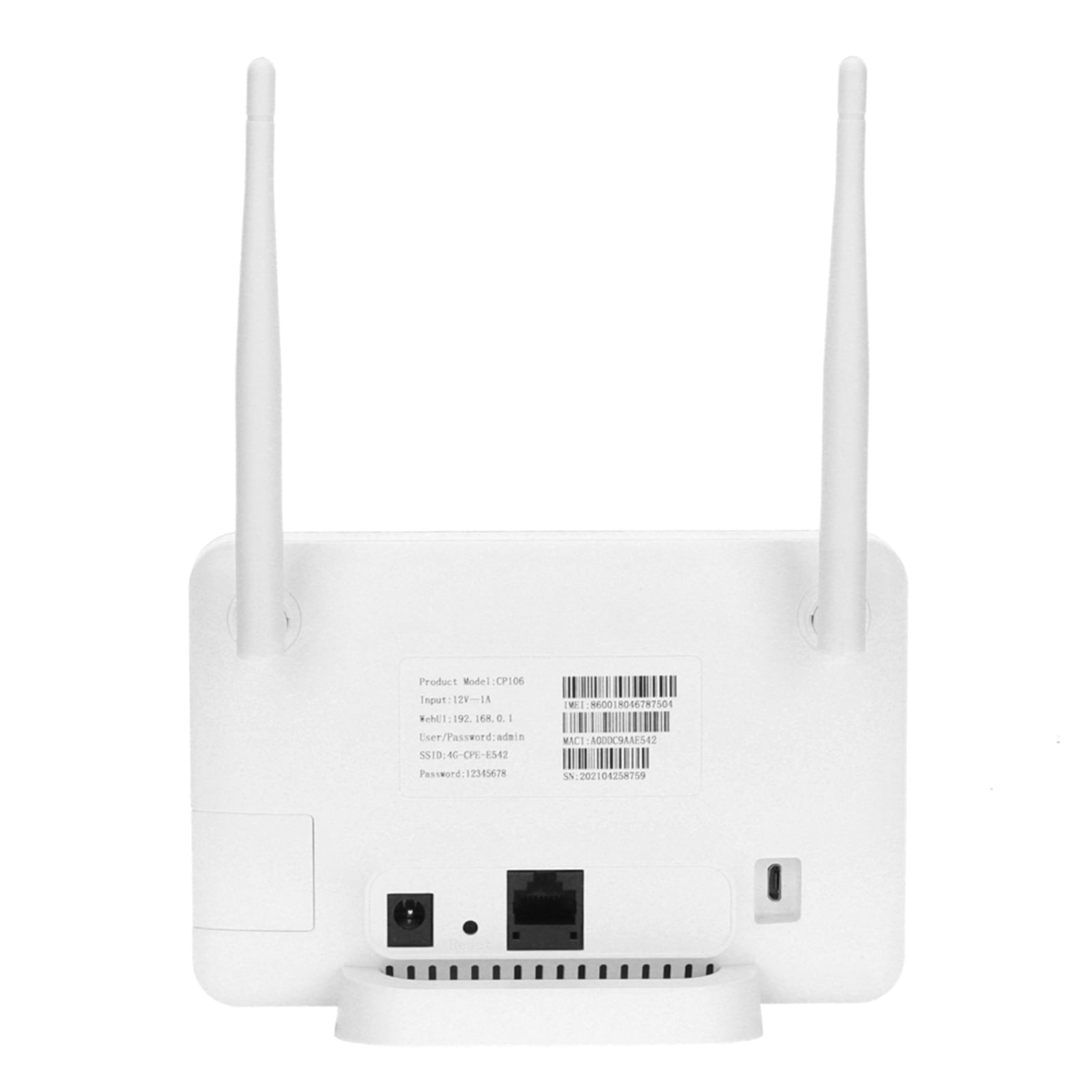 4G LTE WiFi Router with LAN/WAN Port, Micro SIM Card Slot - Reliable ...
