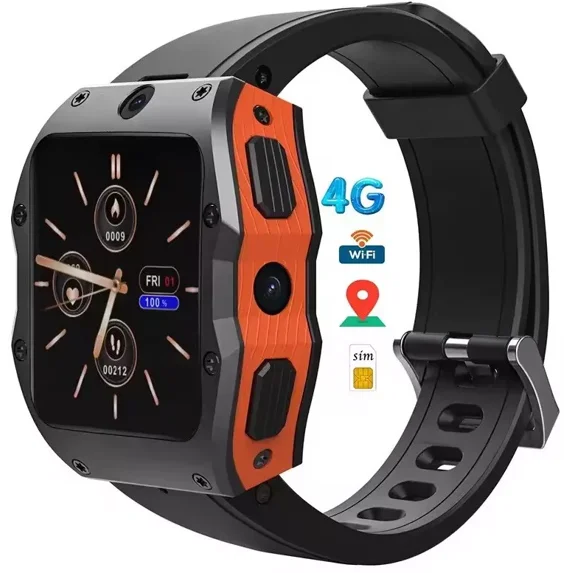 4G Rogbid X 2.1" SMART WATCH 128GB Android 9.0 Dual Cameras 13MP+5MP ...