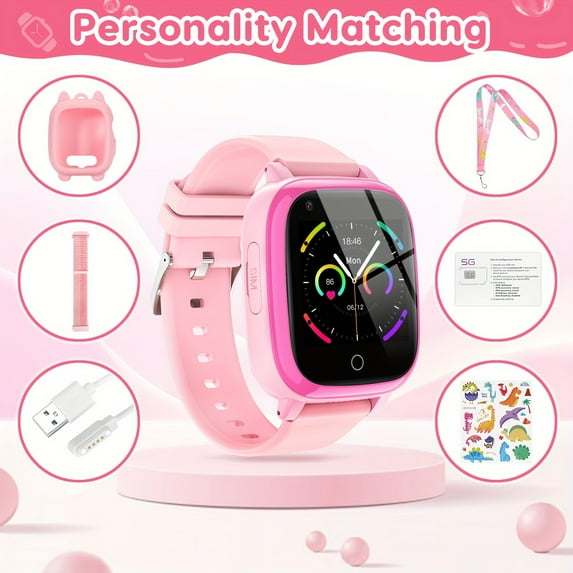 4G Smart Watch for Kids with GPS Tracker, Texting and Calling, Kids ...