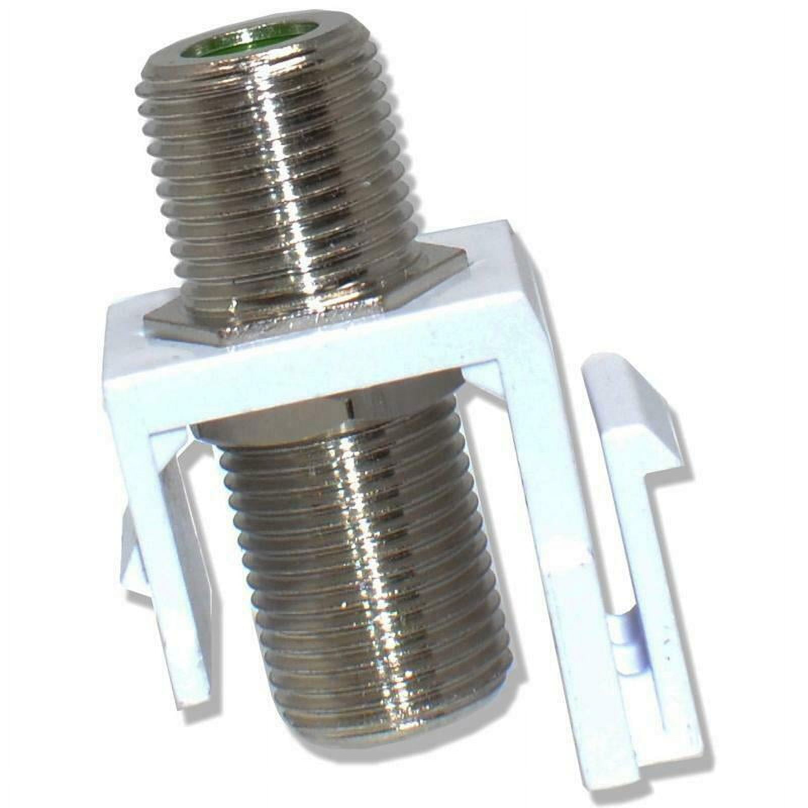 4G Snap-In F Type Coax RG6 RG59 Insert Keystone Connector Modular ...