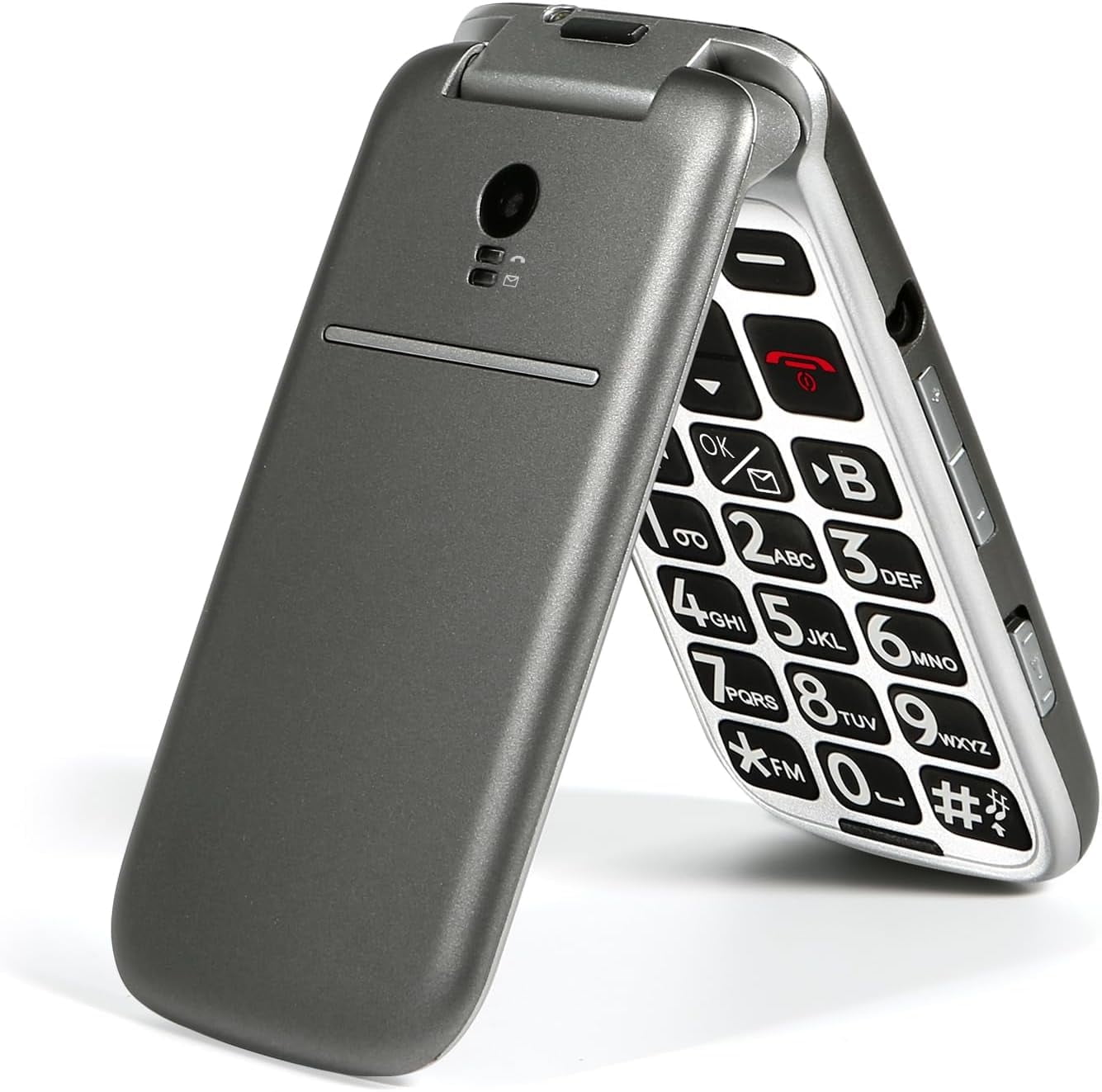 4G Volte Flip Mobile Phones Unlocked for Seniors Big Buttons Cell Phone for Elderly SOS Button ...