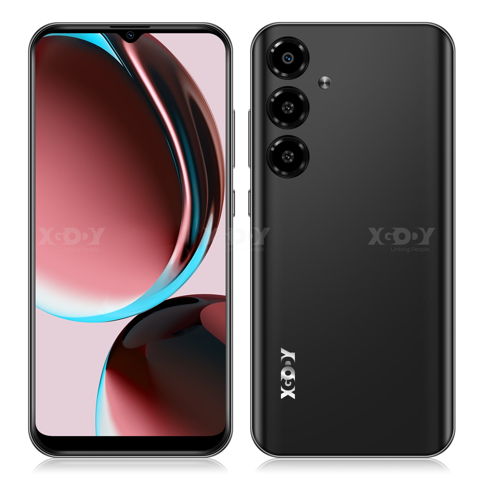 XGODY 4GB RAM 64GB ROM Unlocked Cell Phones, 6.5" Smart Phones Unlocked ...