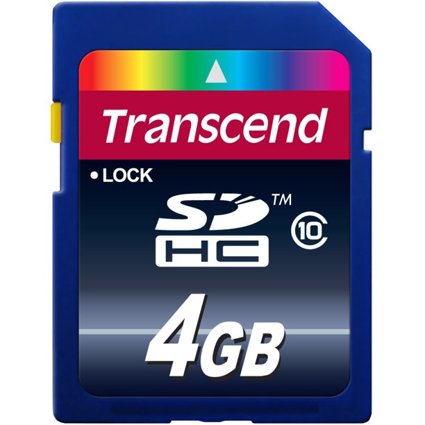 4GB Secure Digital High Capacity (SDHC) Card - Class 10 - Walmart ...