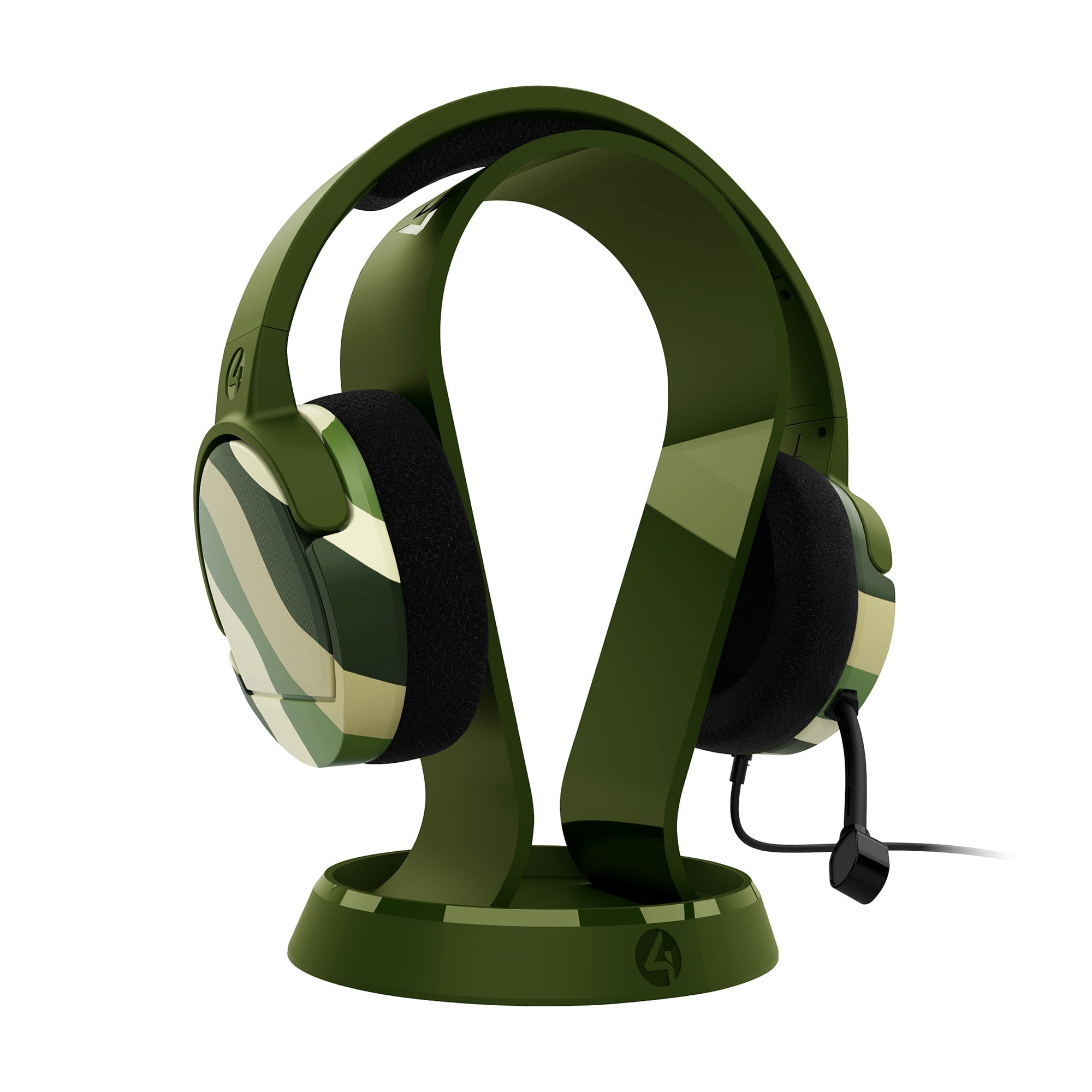 4Gamers Panther Gaming Headset with Stand - Wave Forest - Walmart.com