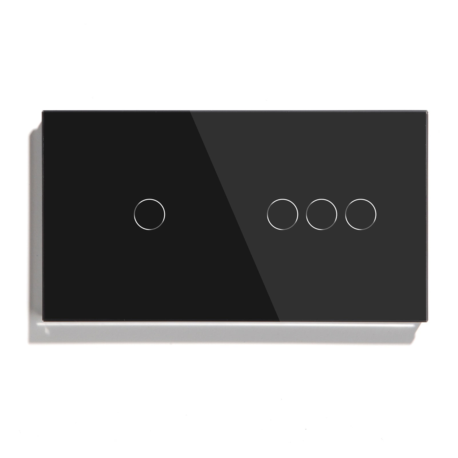 4Gang 1way Wall Touch Switches 1/3Gang Light Switches Crystal Wall ...