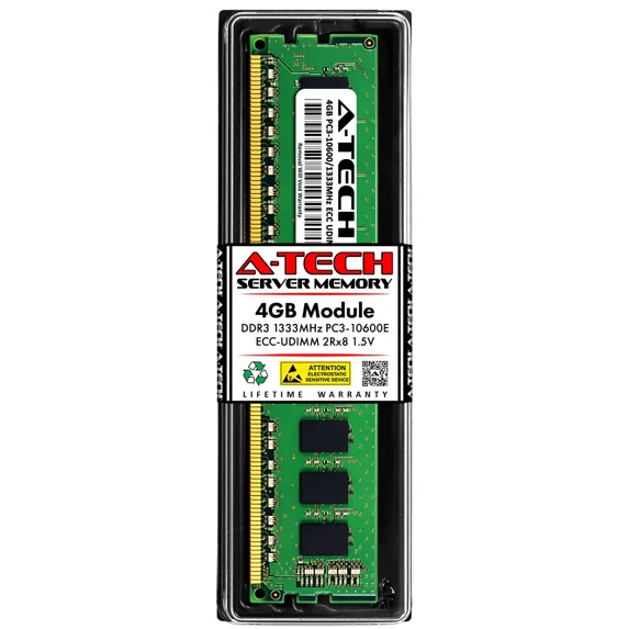 4Gb Ddr3 Pc3-10600 Ecc Udimm Cisco E100-4-8-Mem-Upg Equivalent Server ...