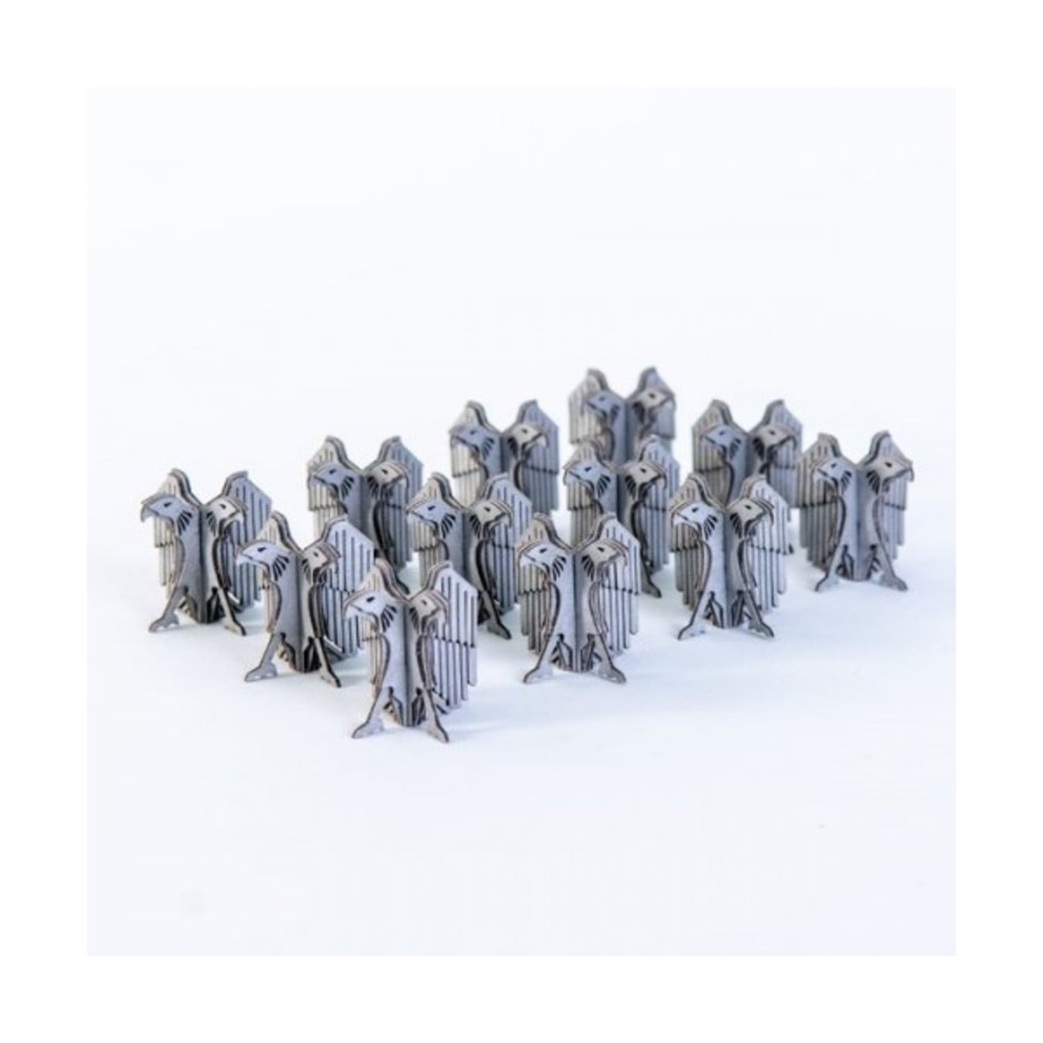 4Ground Micro Scale Aquila Finials (Silver) (Pre-Painted) New - Walmart.com