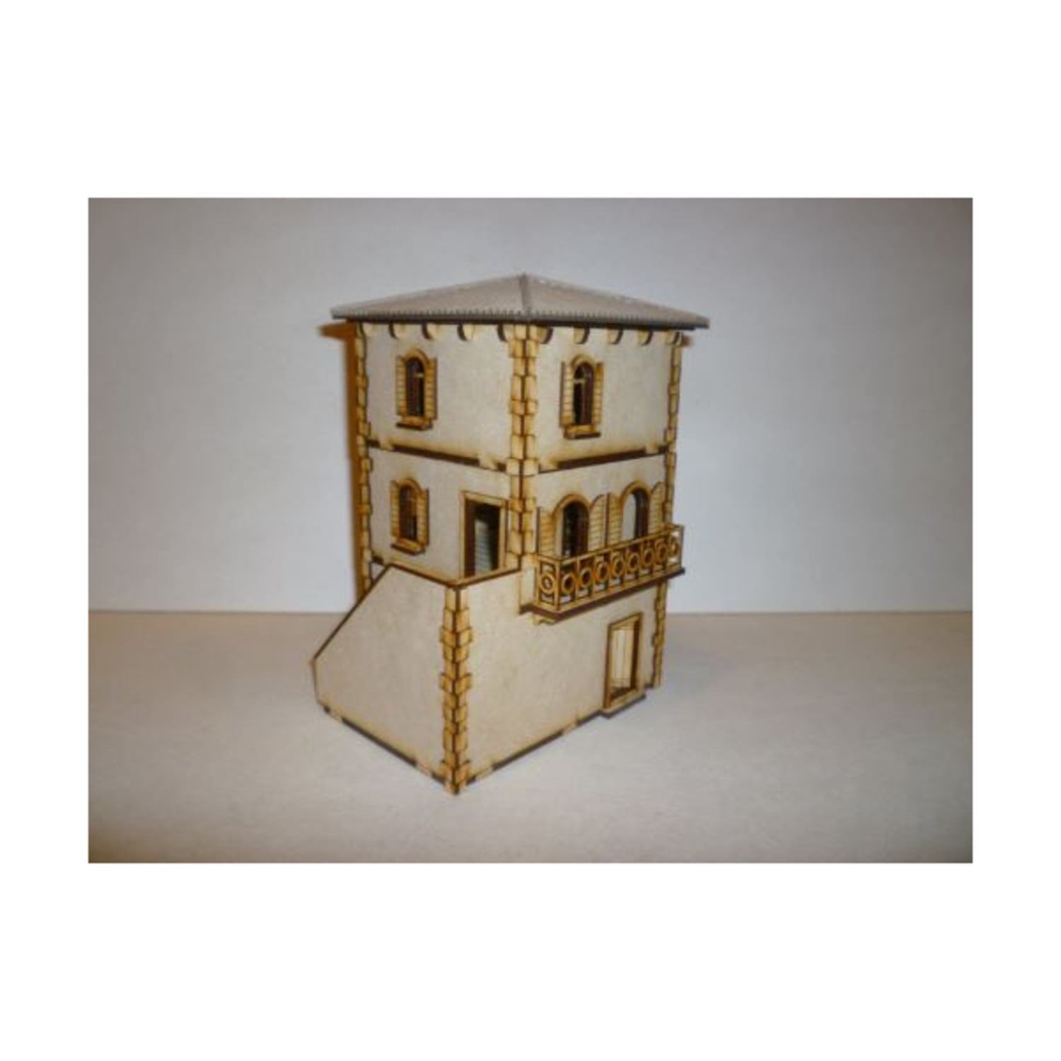 4Ground Three Story Building (Pre-Painted) New - Walmart.com