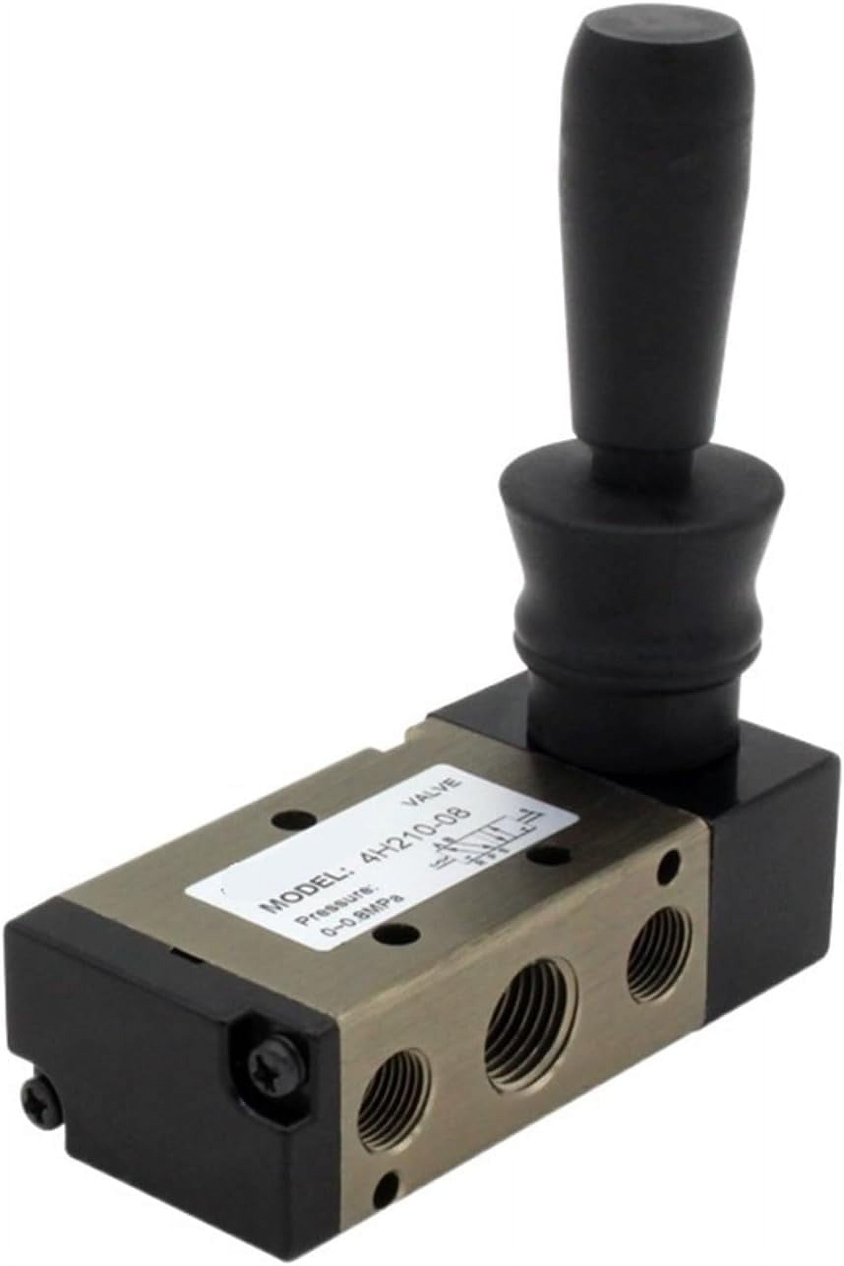 4H210-08 4H310-10 4H410-15 5/2 way handle operated control pneumatic ...