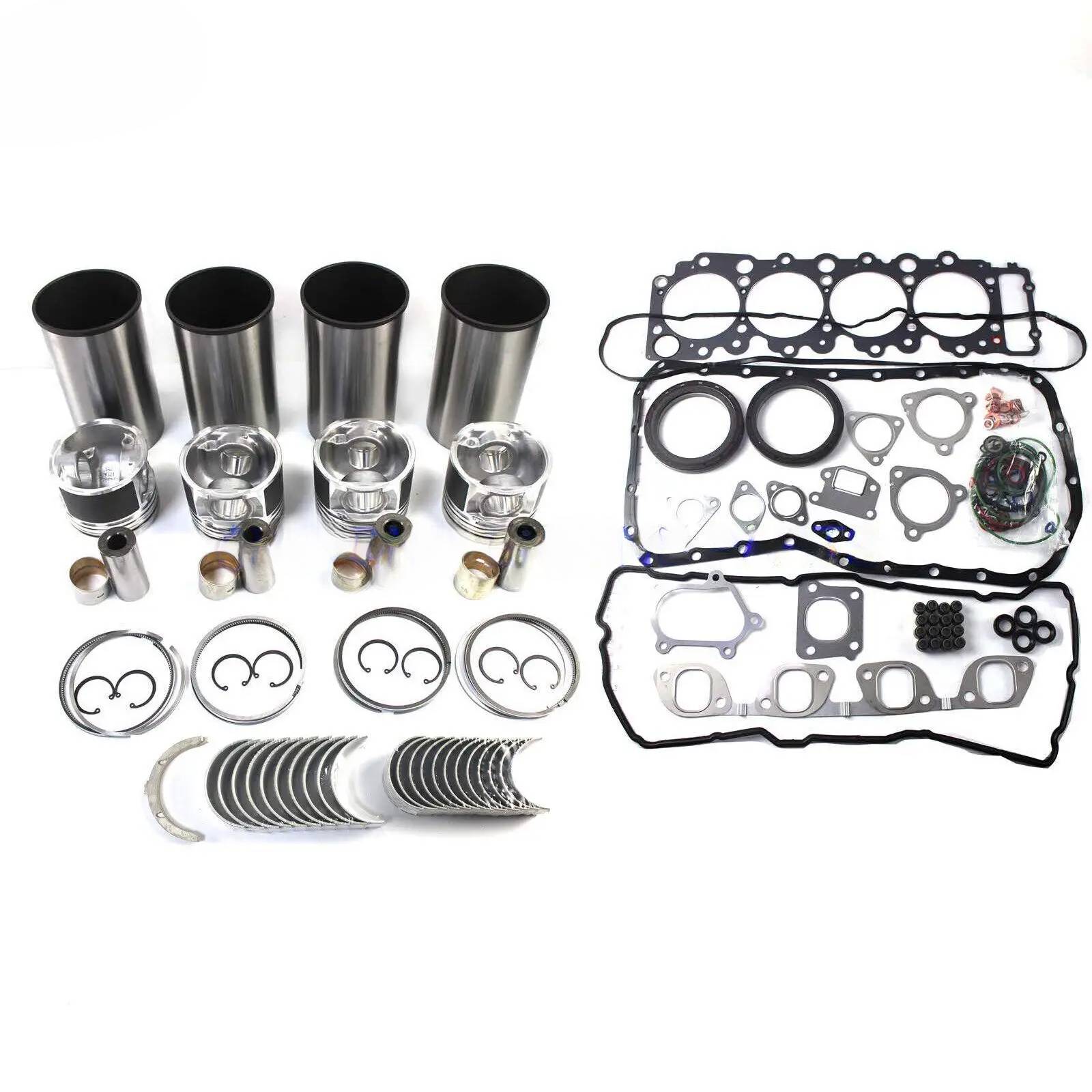 4HK1 Overhaul Rebuild Kit For Chevrolet NPR NQR NRR GMC 5.2L Diesel ...