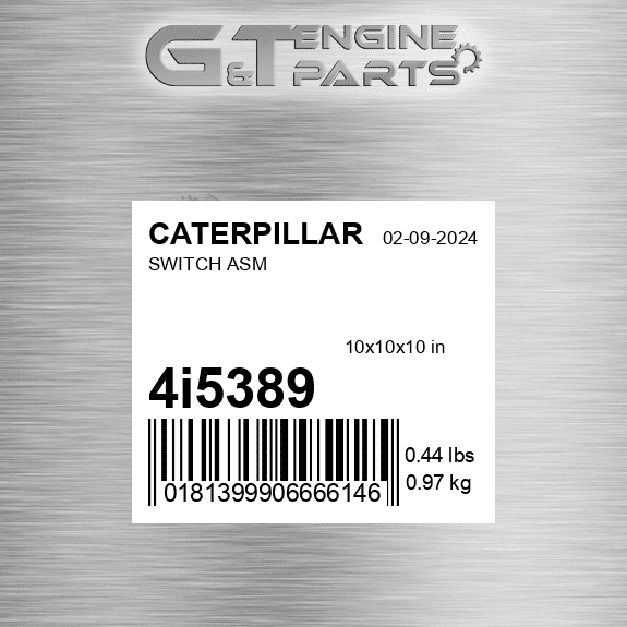 4I5389 SWITCH ASM fits CATERPILLAR (New OEM) - Walmart.com