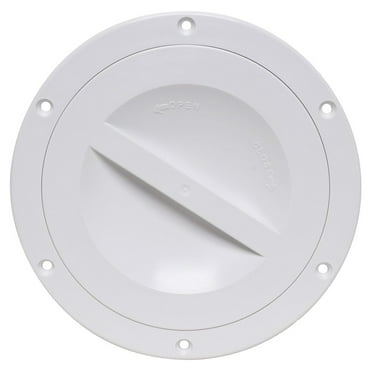 Valterra A01-0168BKVP Flush-Mount Water Inlet - MPT, 2-3/4" Flange ...