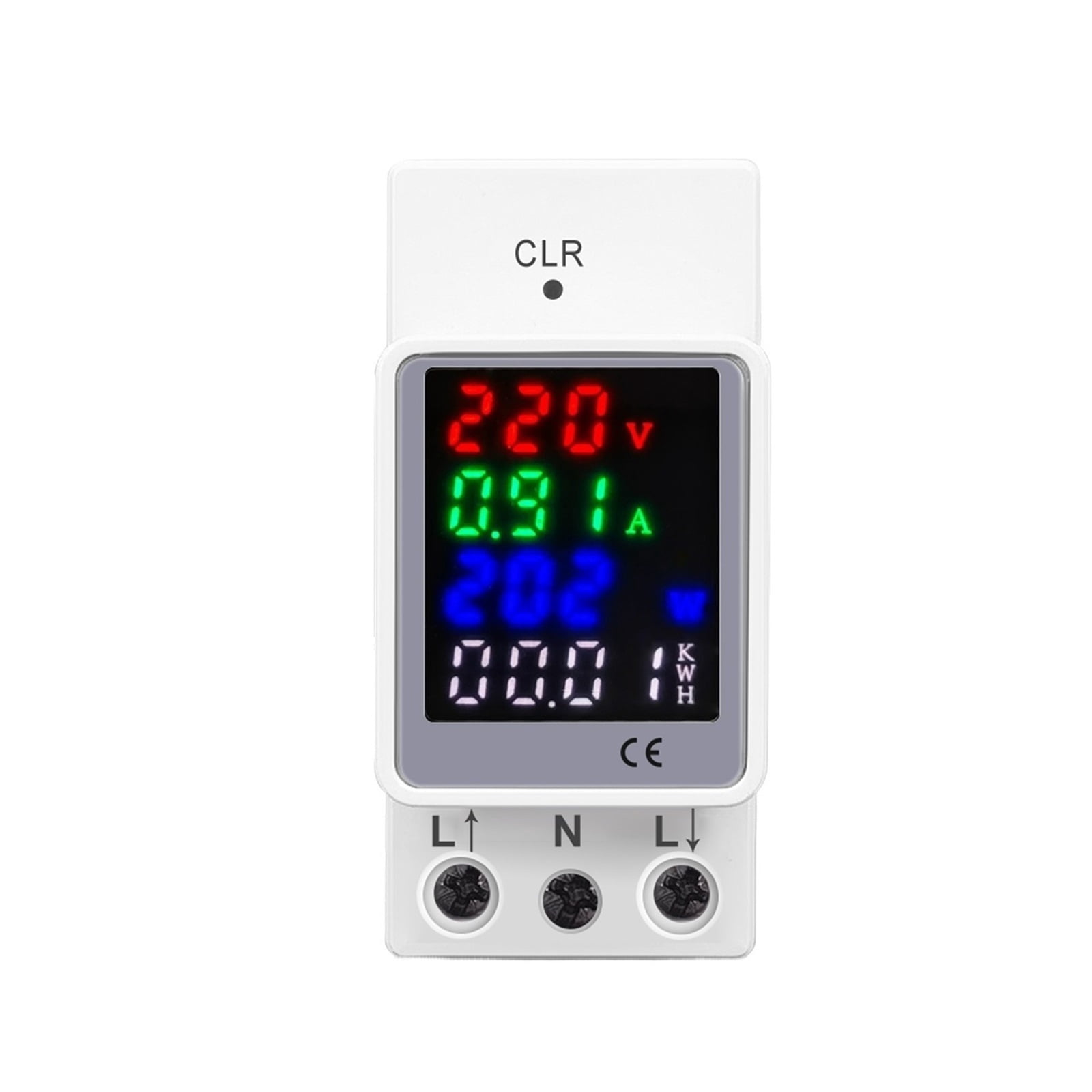 4IN1 AC 100A Age Current Electric Energy Monitor Meter AMP Meter ...
