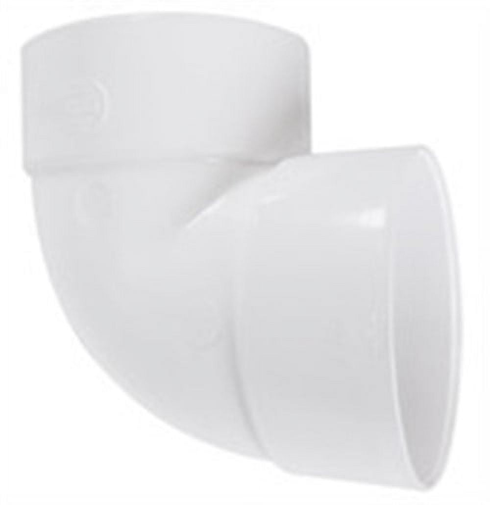 4In PVC S and Drain 90Deg Elbow Genova Products Pvc-S&D Elbows 40740 ...